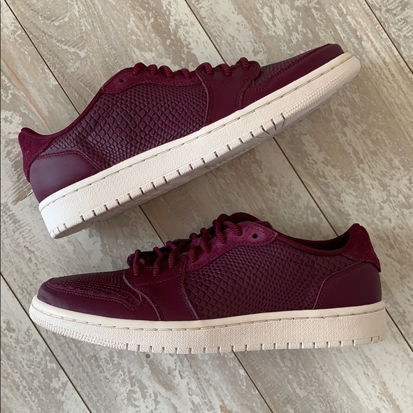Nike | Shoes | Nwt Nike Air Jordan Retro Bordeaux Snakeskin | Poshmark